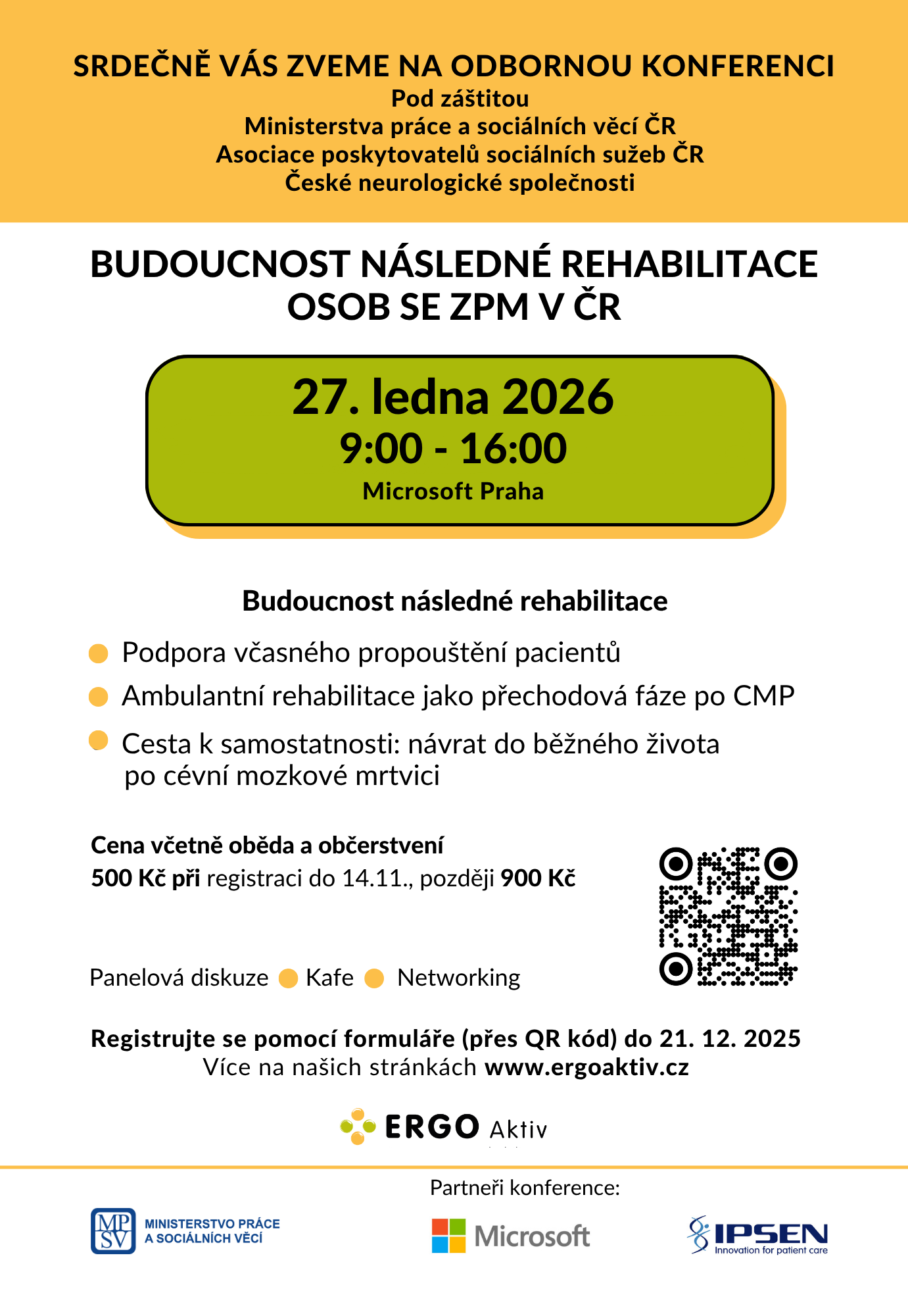 Zveme vás na konferenci: Budoucnost následné rehabilitace osob se ZPM v ...